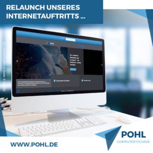 Relaunch unseres Webauftritts ... - Pohl Computertechnik Bornheim. - Systemadministration von ...